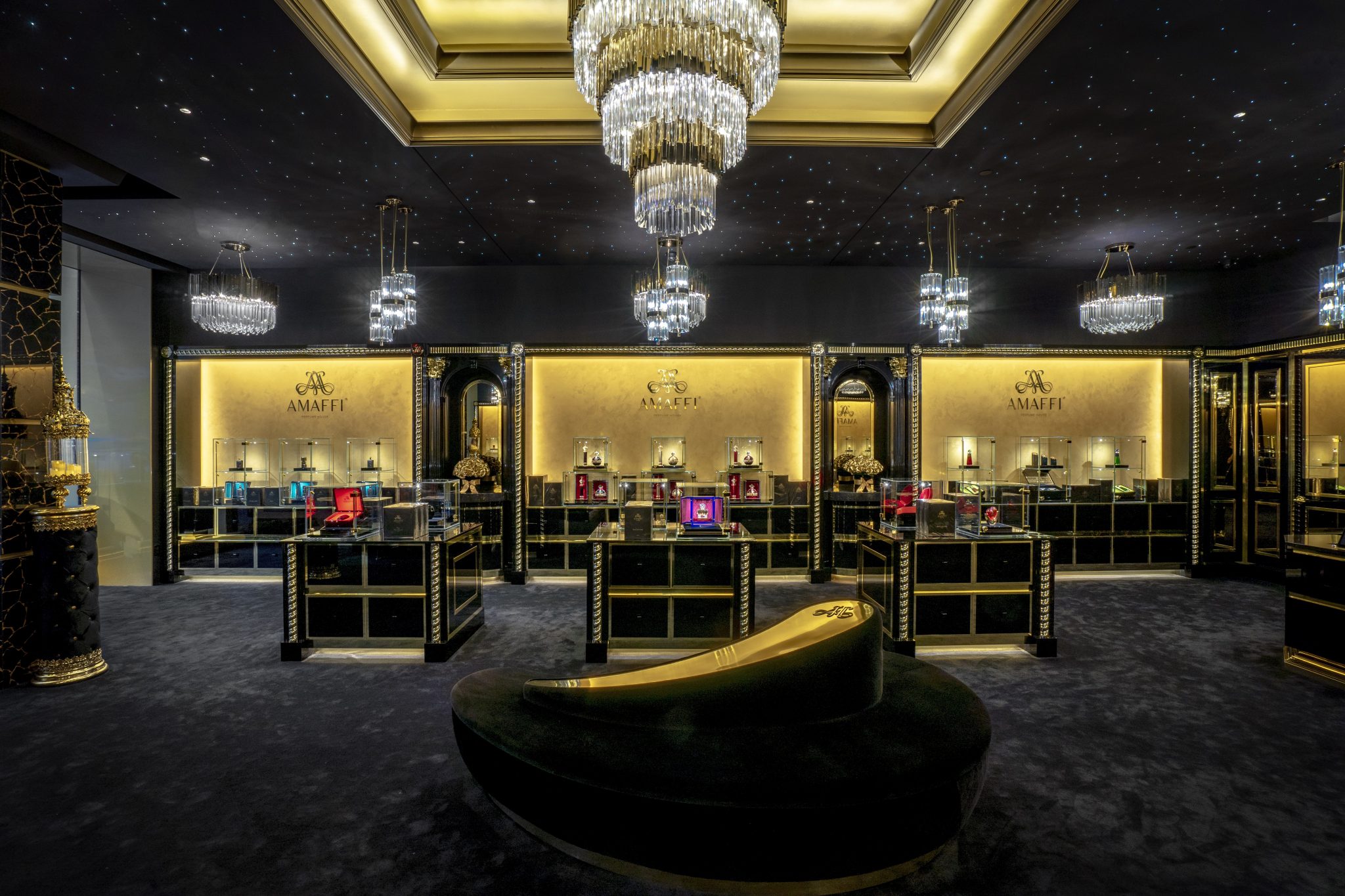 JRM Completes Interior Fit-out of Amaffi Perfume House