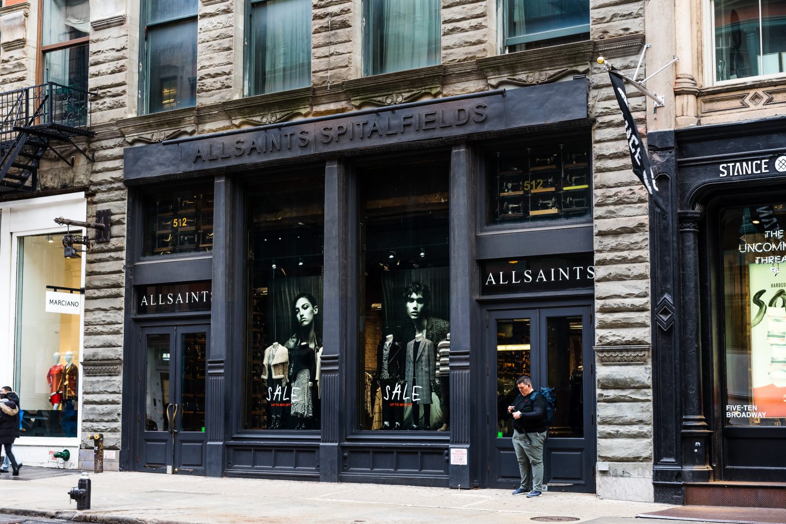 AllSaints | Multiple Flagship Stores Project | JRMCM