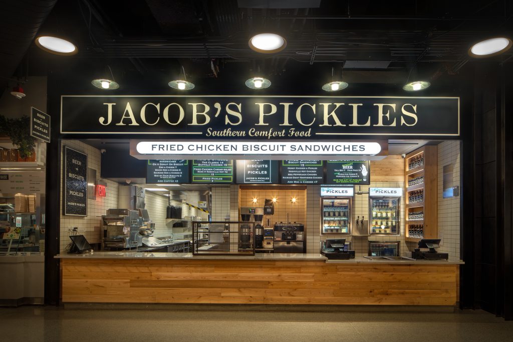 Build Out for Rustic Eatery, Jacob's Pickles in New York