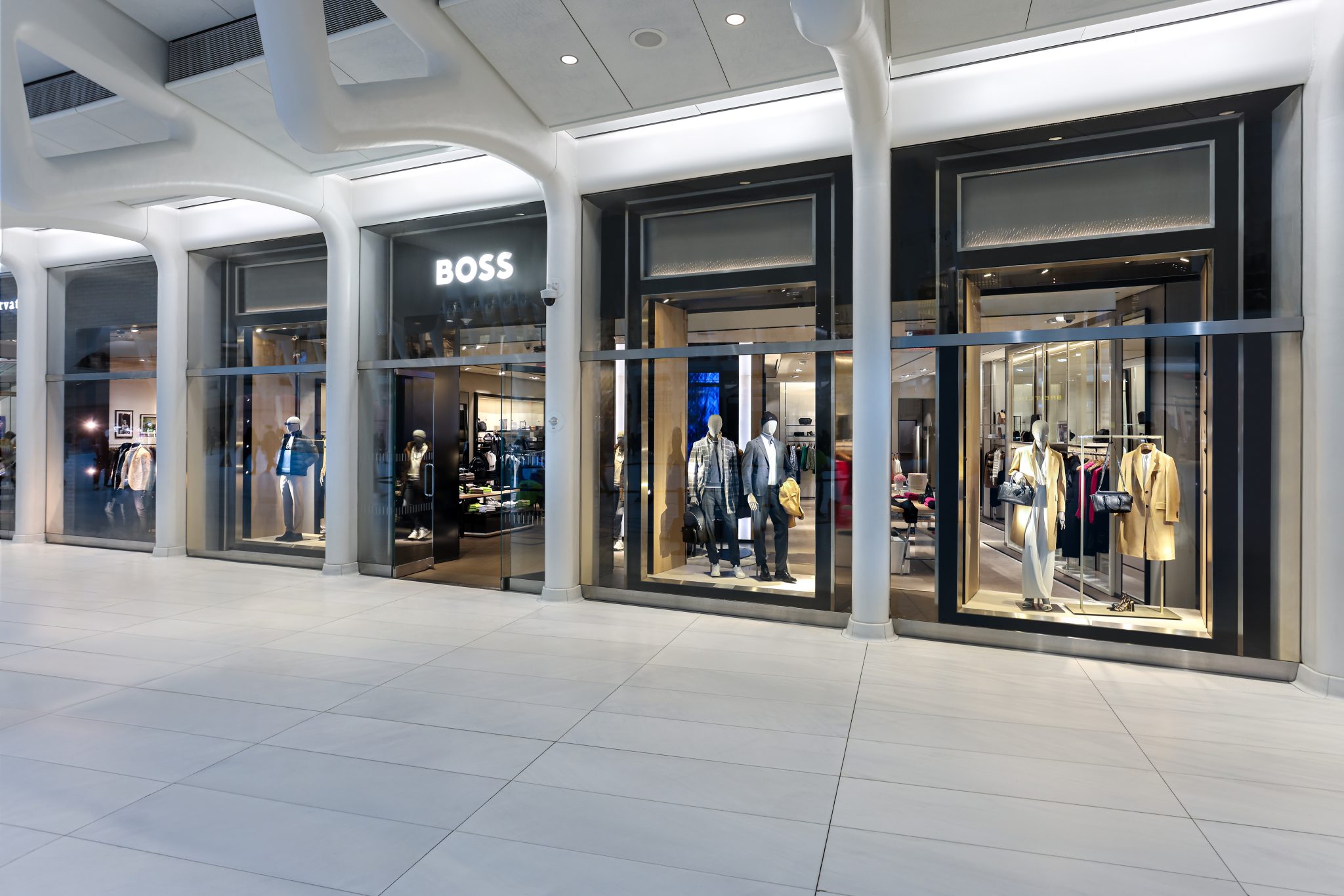 Hugo Boss Interior Renovation at World Trade Center Complex